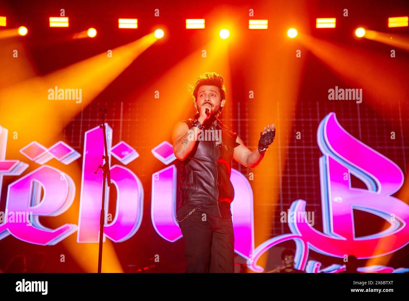 NEW DELHI, INDIA - MAY 10: Singer Stebin Ben performs during the final ...