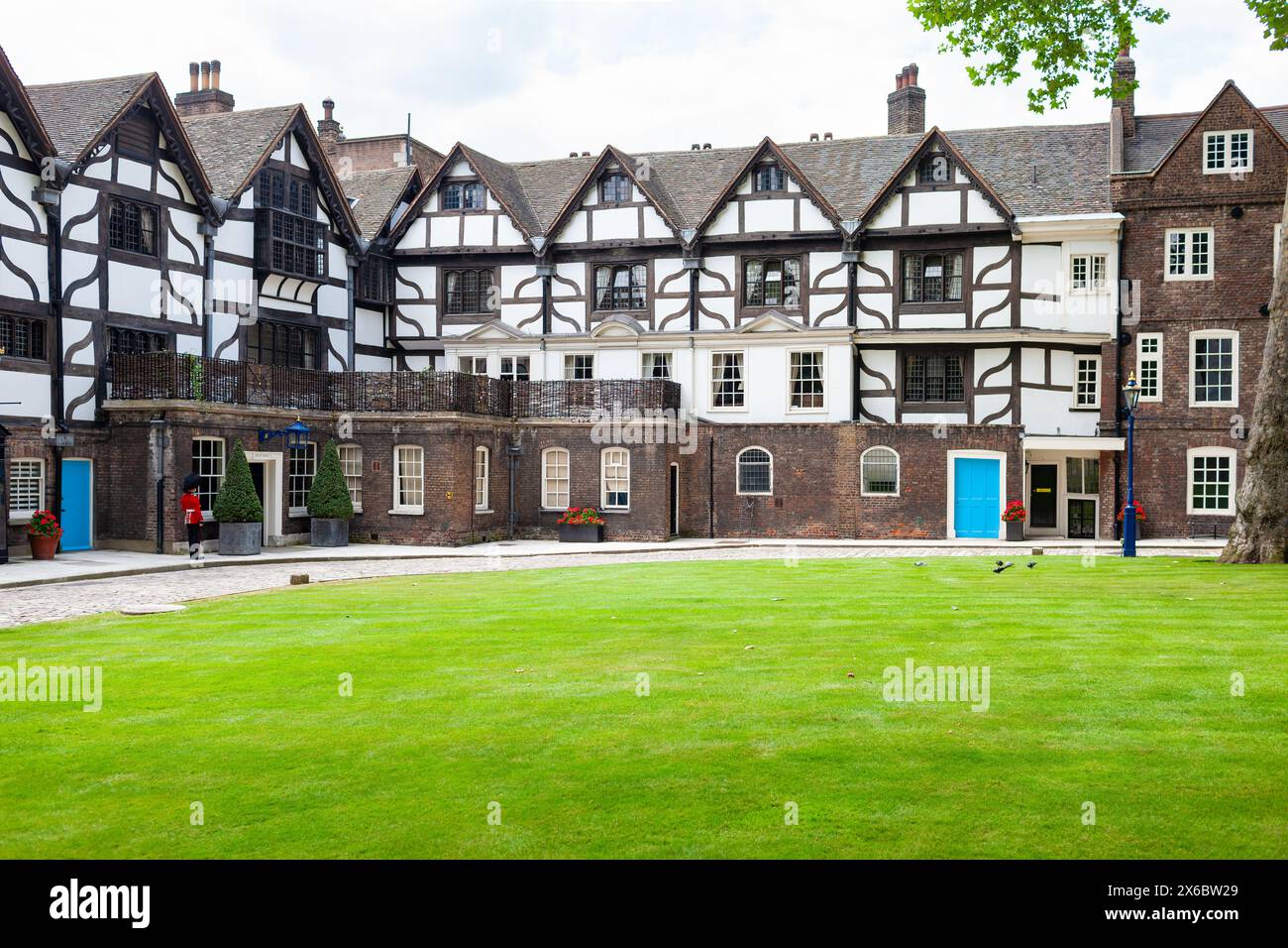 London, United Kingdom - June 30, 2010 : Tower Green at Tower of London ...