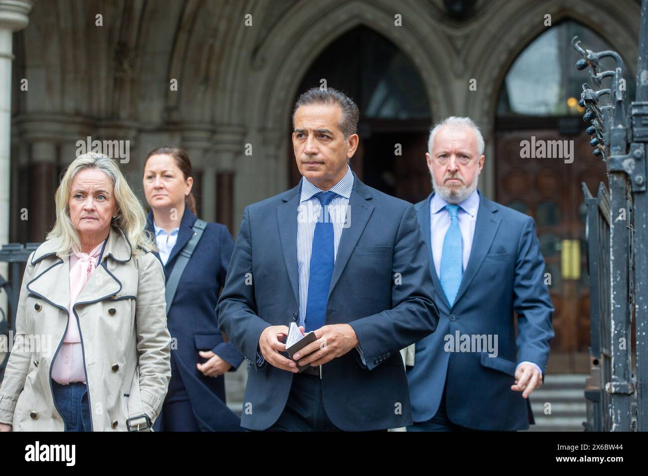 London, England, UK. 14th May, 2024. Parents of Grace O'Malley-Kumar ...