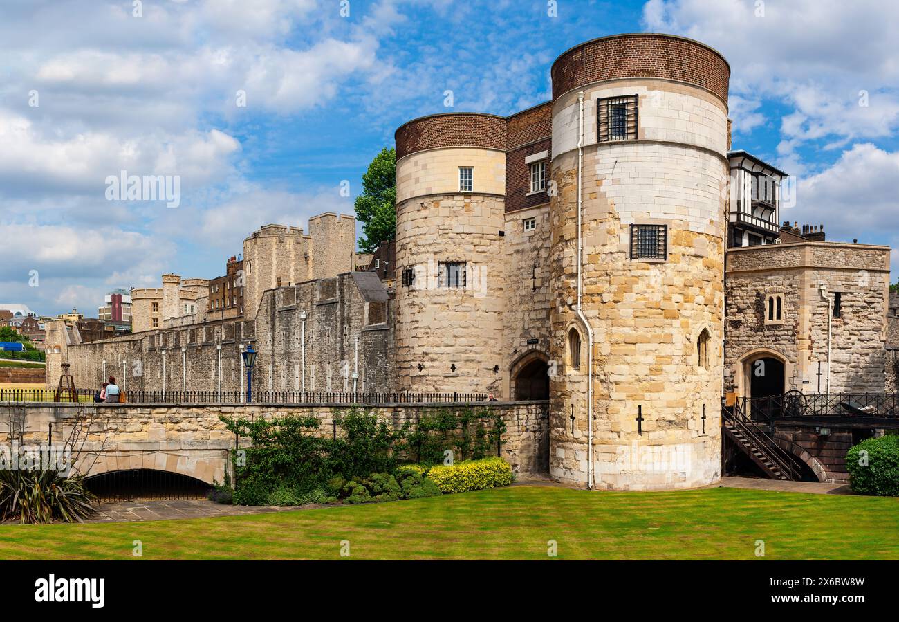 London, United Kingdom - June 30, 2010 : The Tower of London Byward ...