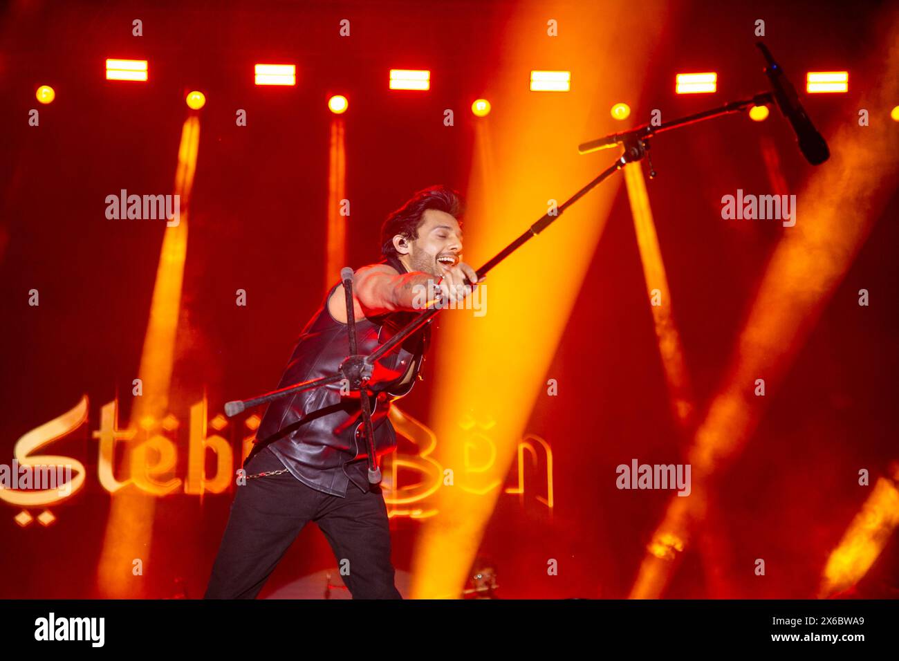 NEW DELHI, INDIA - MAY 10: Singer Stebin Ben performs during the final ...