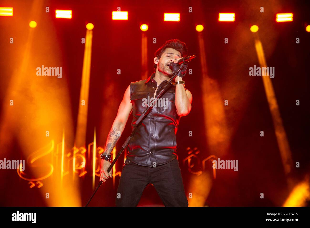 NEW DELHI, INDIA - MAY 10: Singer Stebin Ben performs during the final ...