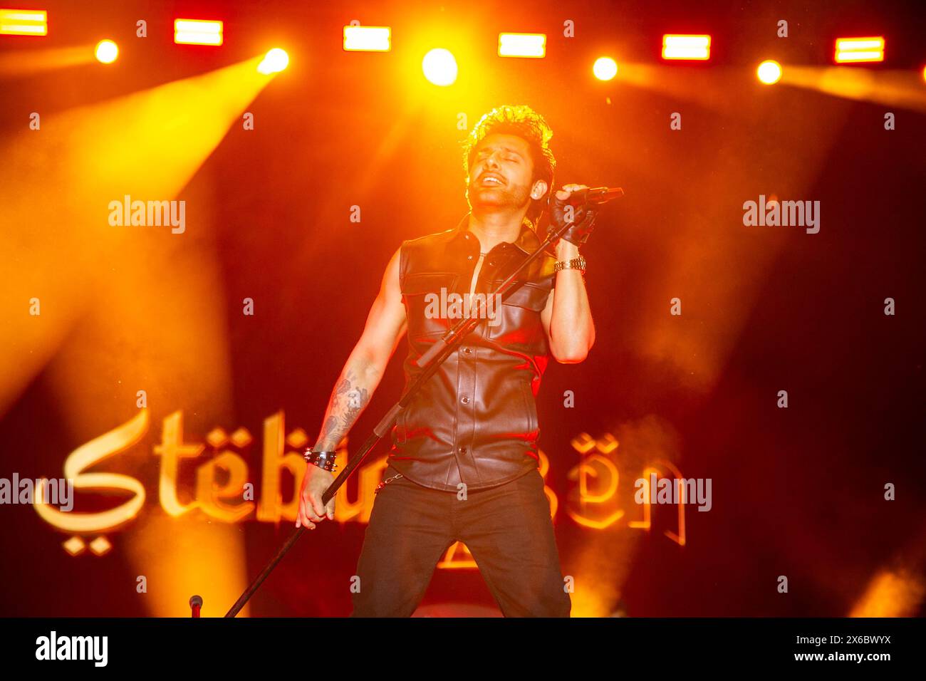 NEW DELHI, INDIA - MAY 10: Singer Stebin Ben performs during the final ...