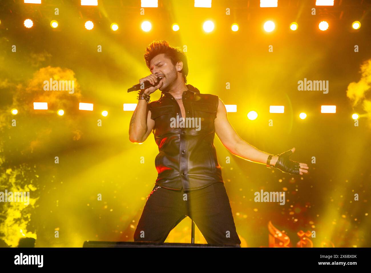 NEW DELHI, INDIA - MAY 10: Singer Stebin Ben performs during the final ...