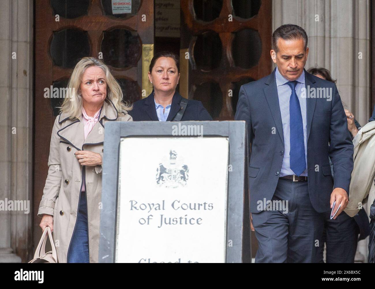London, England, UK. 14th May, 2024. Parents of Grace O'Malley-Kumar ...