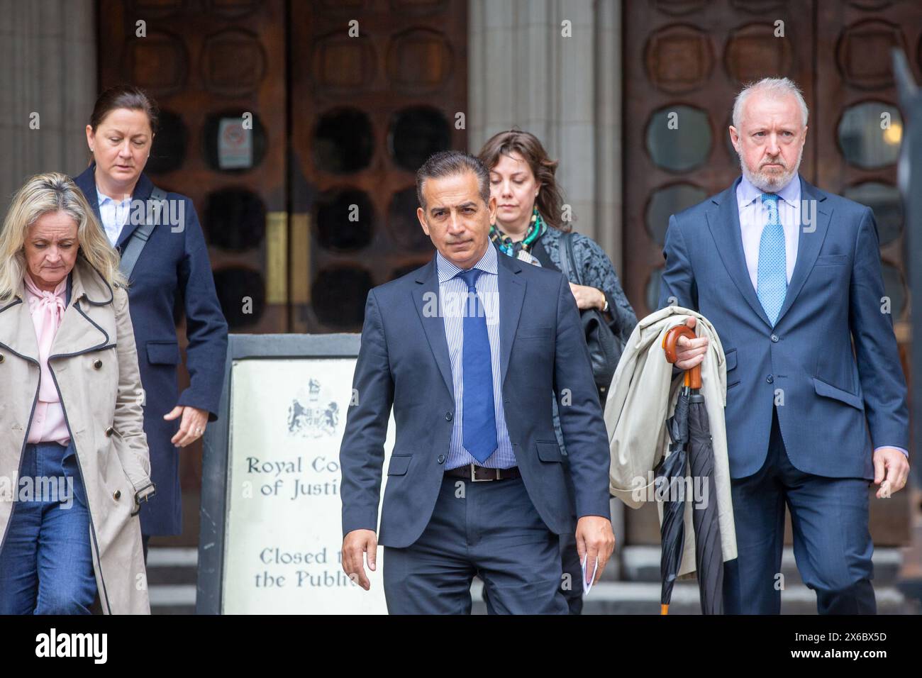 London, England, UK. 14th May, 2024. Parents of Grace O'Malley-Kumar ...
