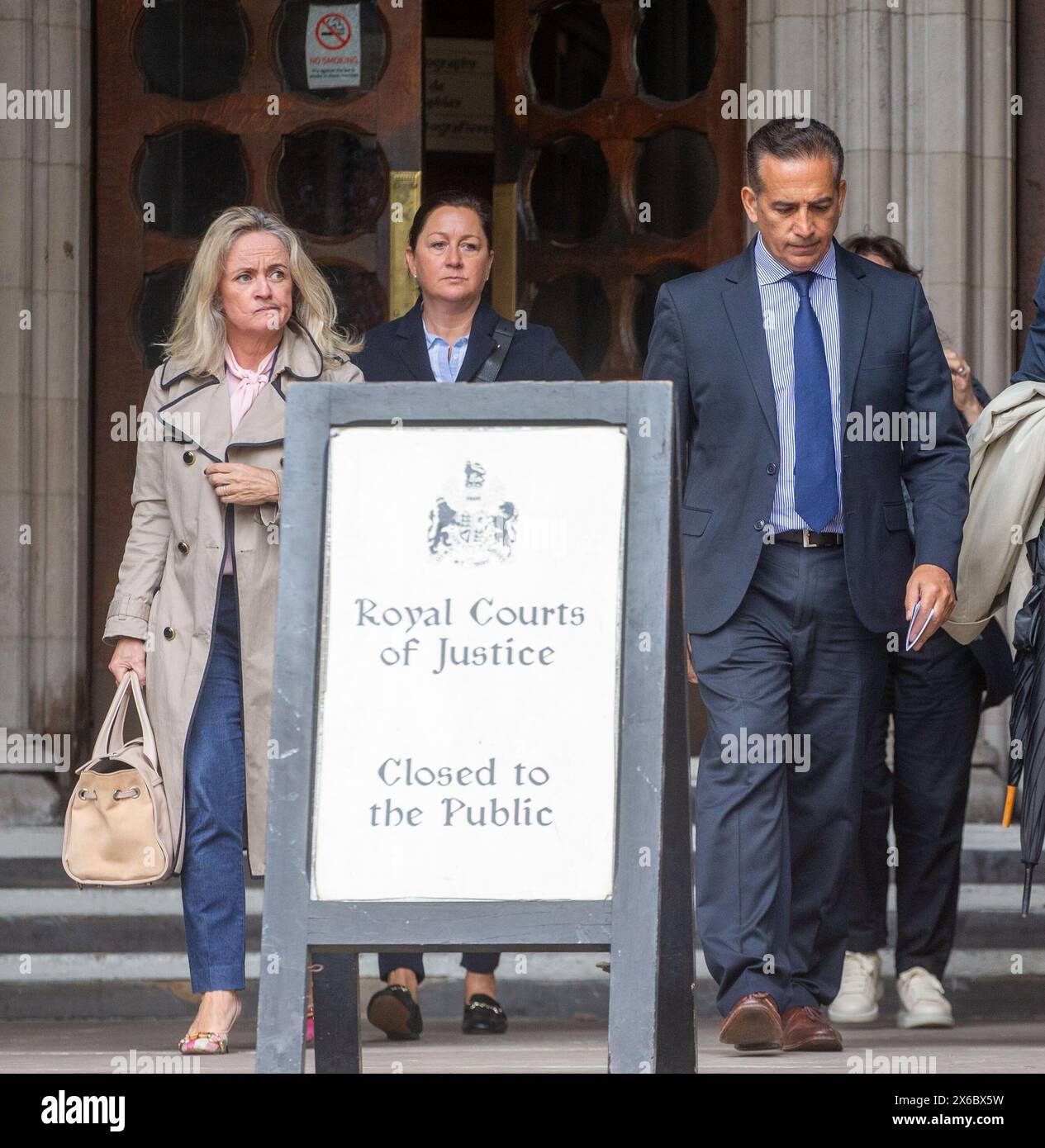 London, England, UK. 14th May, 2024. Parents of Grace O'Malley-Kumar ...