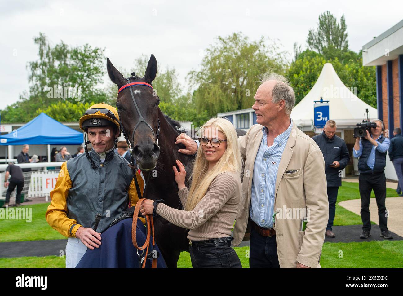 Windsor, Berkshire, UK. 13th May, 2024. Horse Storm Call (No 7) ridden ...