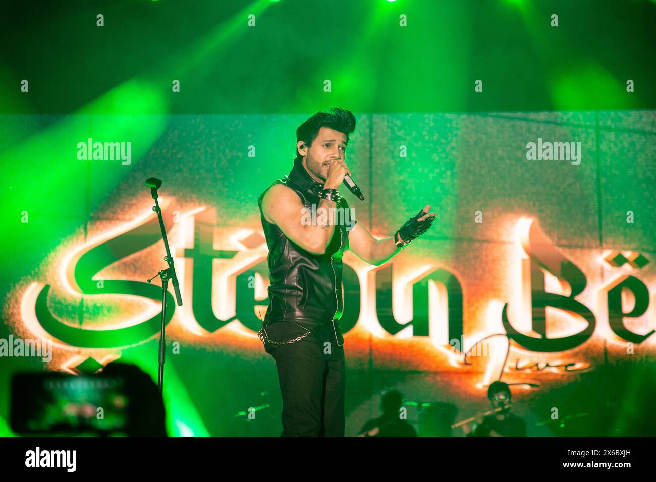 NEW DELHI, INDIA - MAY 10: Singer Stebin Ben performs during the final ...