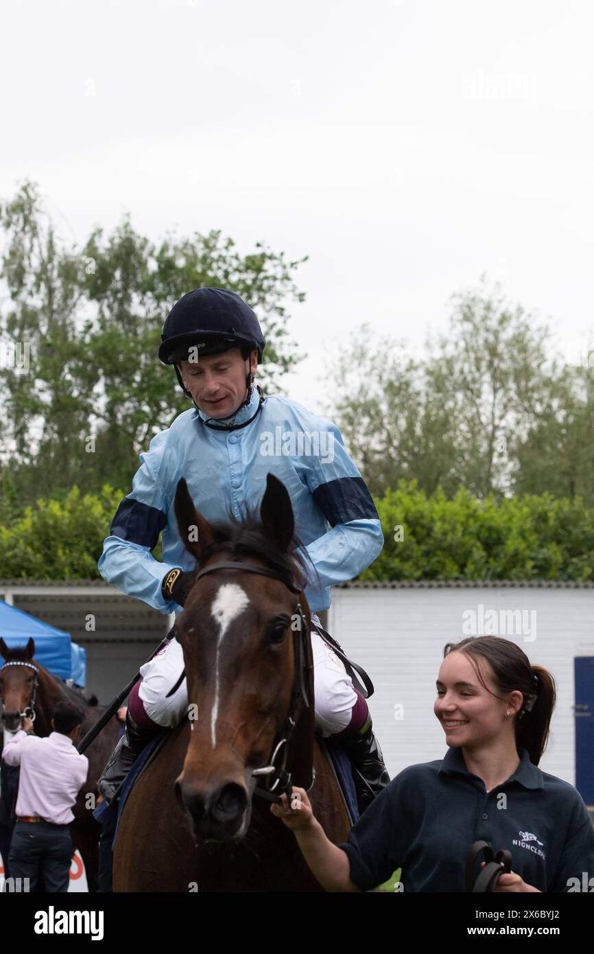 Windsor, Berkshire, UK. 13th May, 2024. Horse Cuban Melody ridden by ...