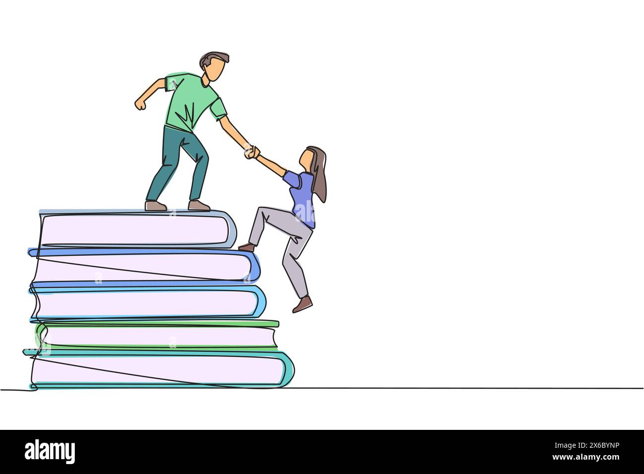 Succeed together Stock Vector Images - Alamy