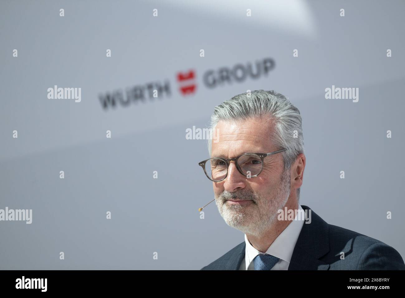 14 May 2024, Baden-Württemberg, Künzelsau: Robert Friedmann, Chairman ...