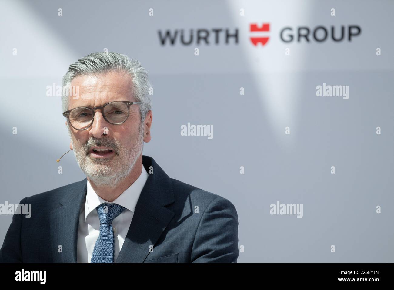 14 May 2024, Baden-Württemberg, Künzelsau: Robert Friedmann, Chairman ...