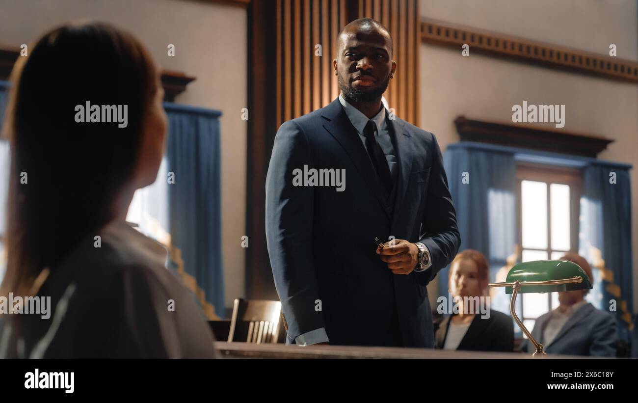 Public defender witness hi-res stock photography and images - Alamy