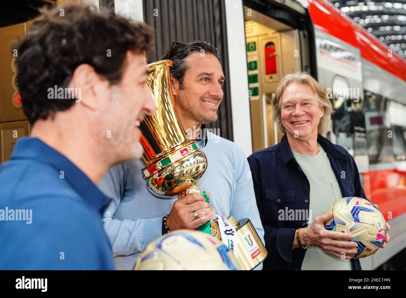 Milan, Italia. 14th May, 2024. Ciro Ferrara, Luca Toni and Glenn ...