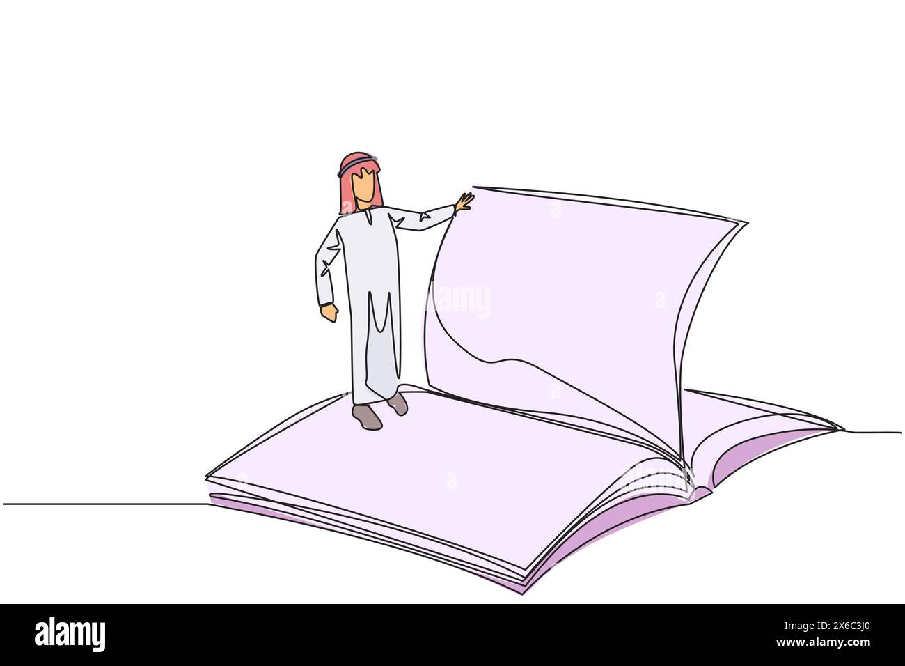 Page turning clip art Cut Out Stock Images & Pictures - Alamy