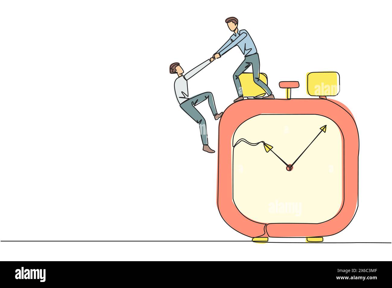 Colleague big Stock Vector Images - Alamy