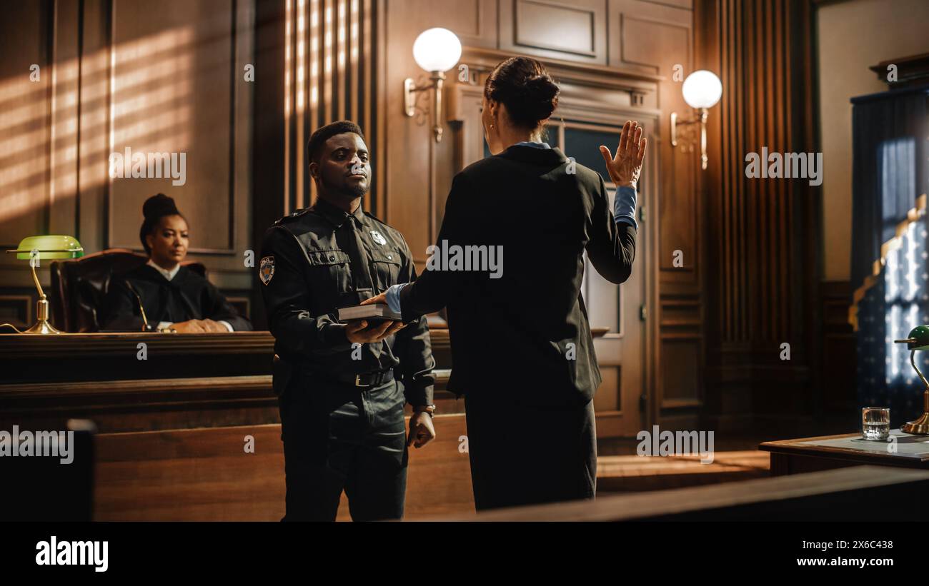 Testifying in court hi-res stock photography and images - Alamy