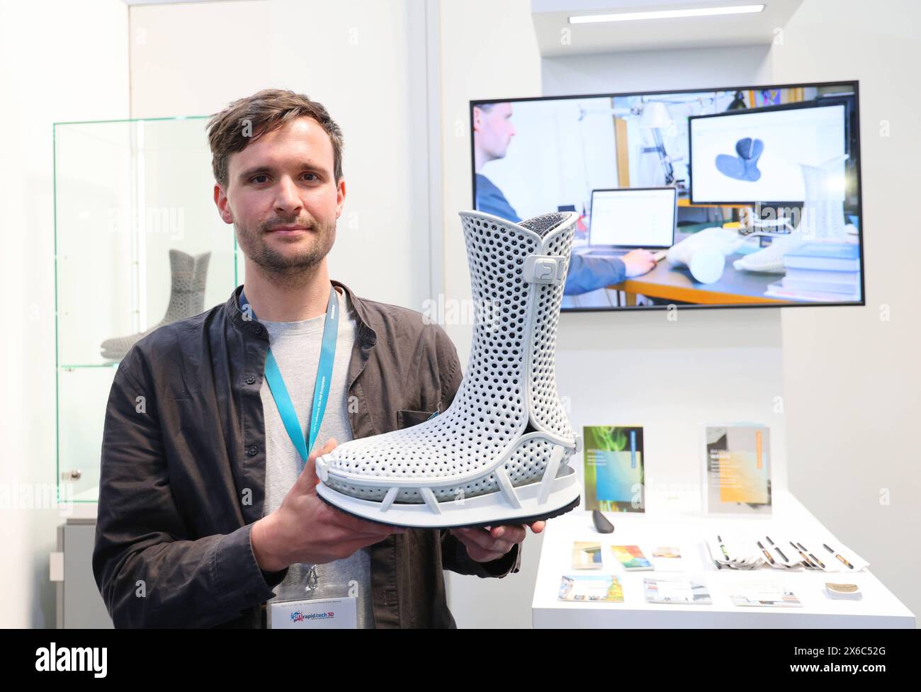 rapid.tech 3D Erfurt 14.05.2024, Erfurt, Messe, rapid.tech 3D - Fachmesse Additive Manufactoring ...