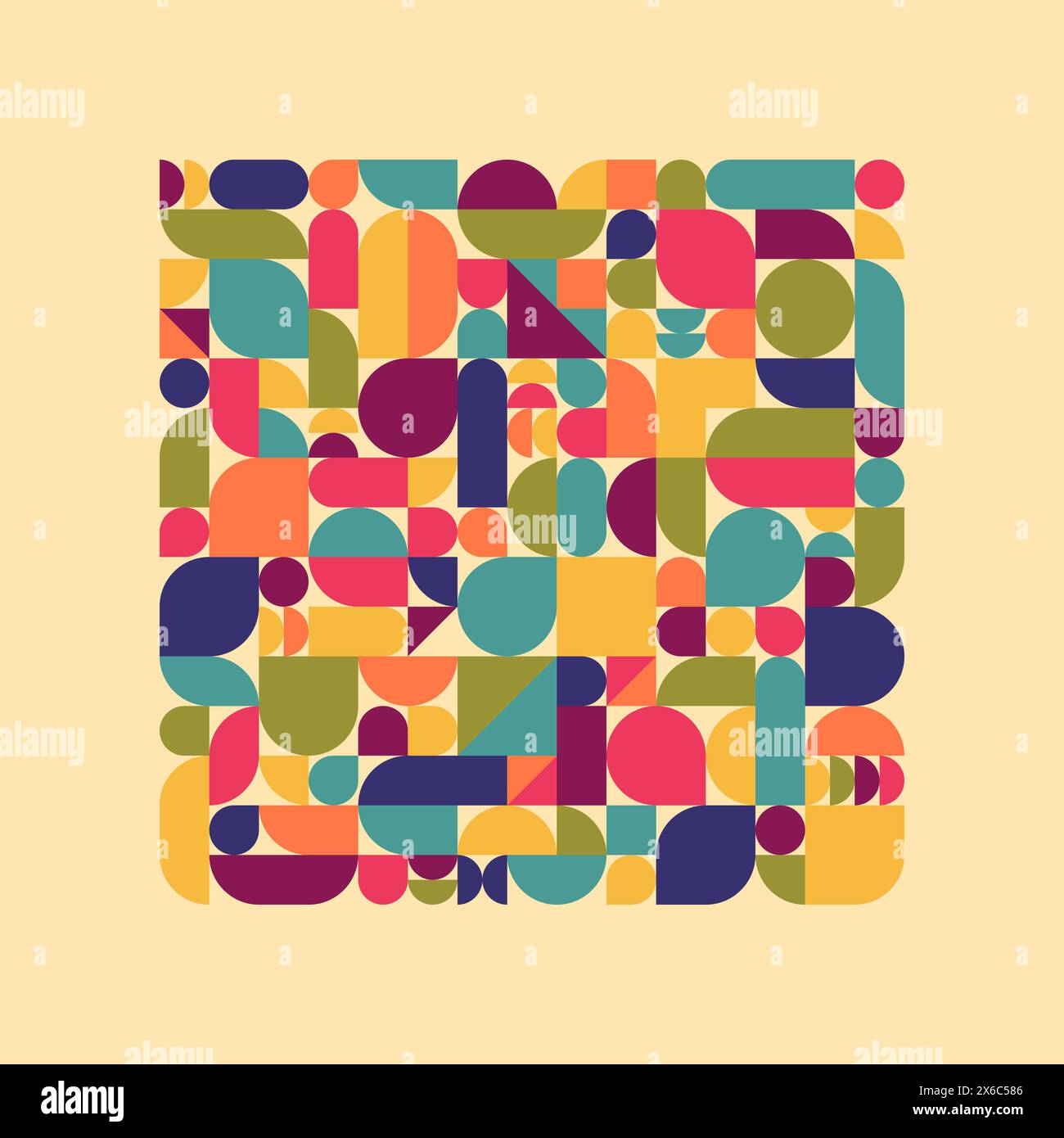 Retro Swiss Color Concept Stock Vector Image & Art - Alamy