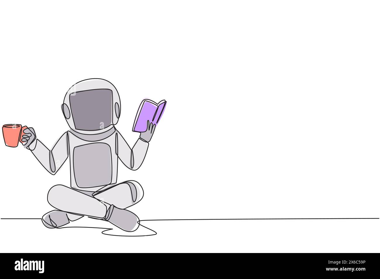 Hand coffee book landscape Stock Vector Images - Alamy