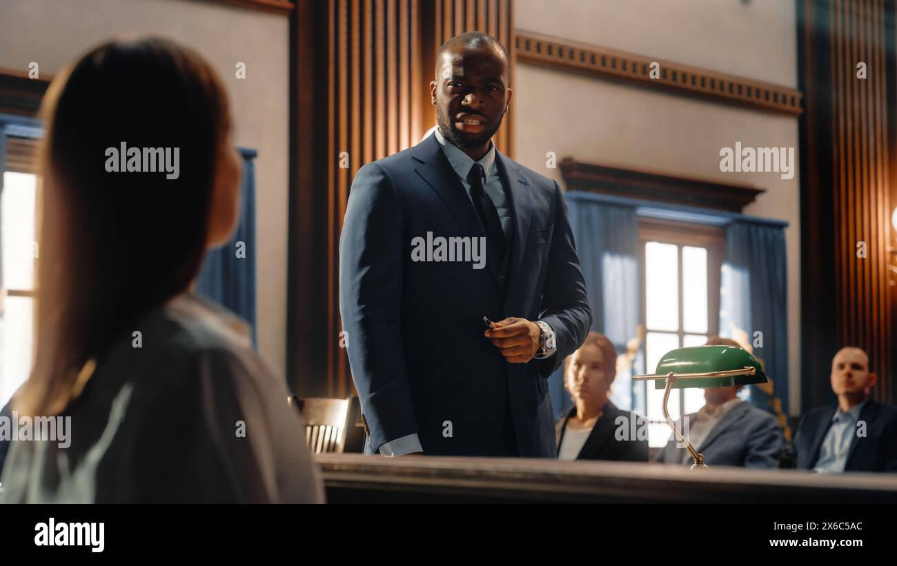 Public defender witness hi-res stock photography and images - Alamy
