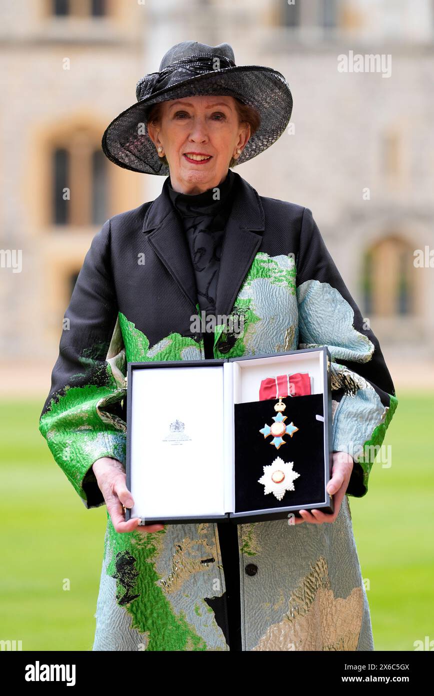 Labour MP Dame Margaret Beckett, after being made a Dame Grand Cross by ...