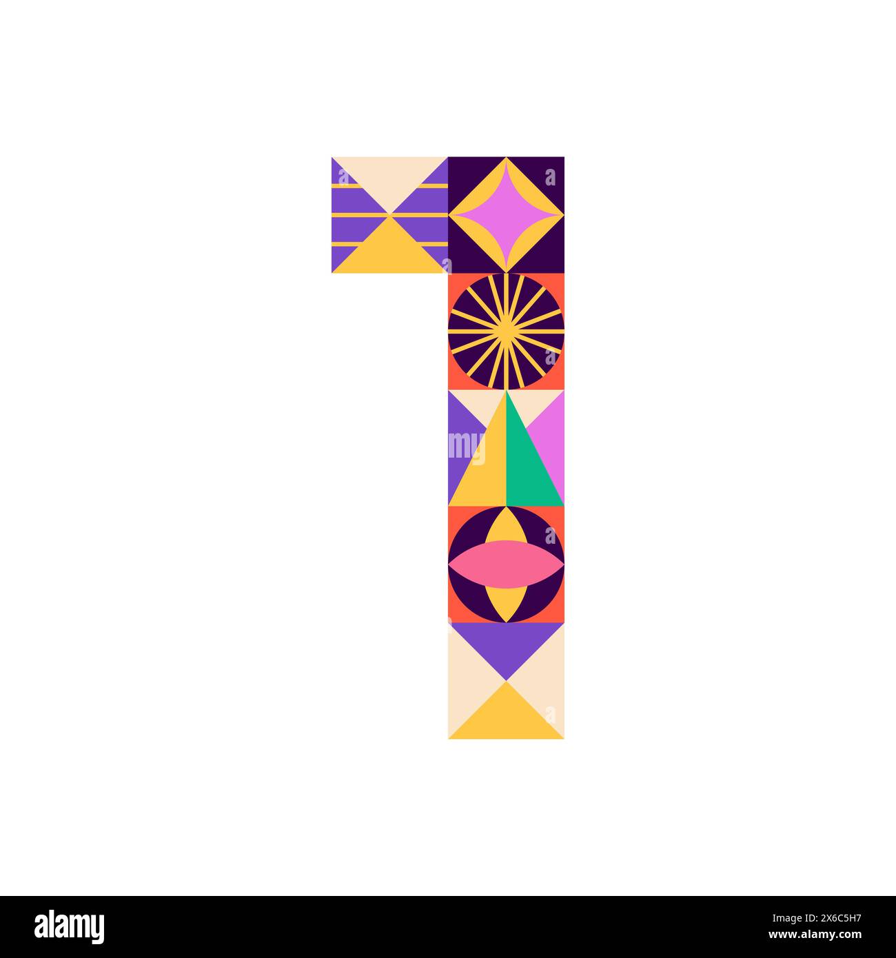 Art Deco Circus Number 1 Stock Vector Image & Art - Alamy