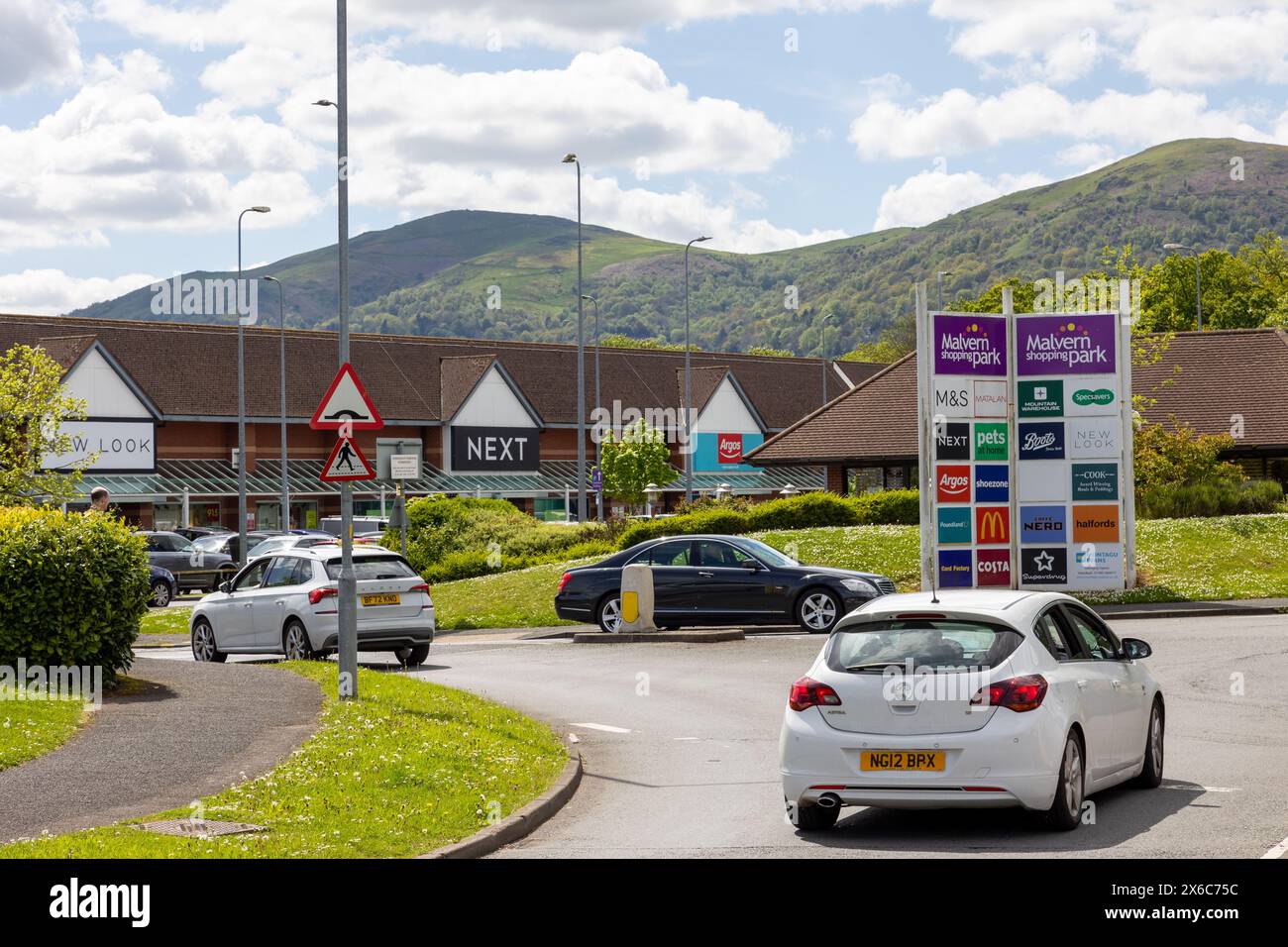 Malvern Shopping Park, Roman Way, Great Malvern, WR14 1JQ Stock Photo ...