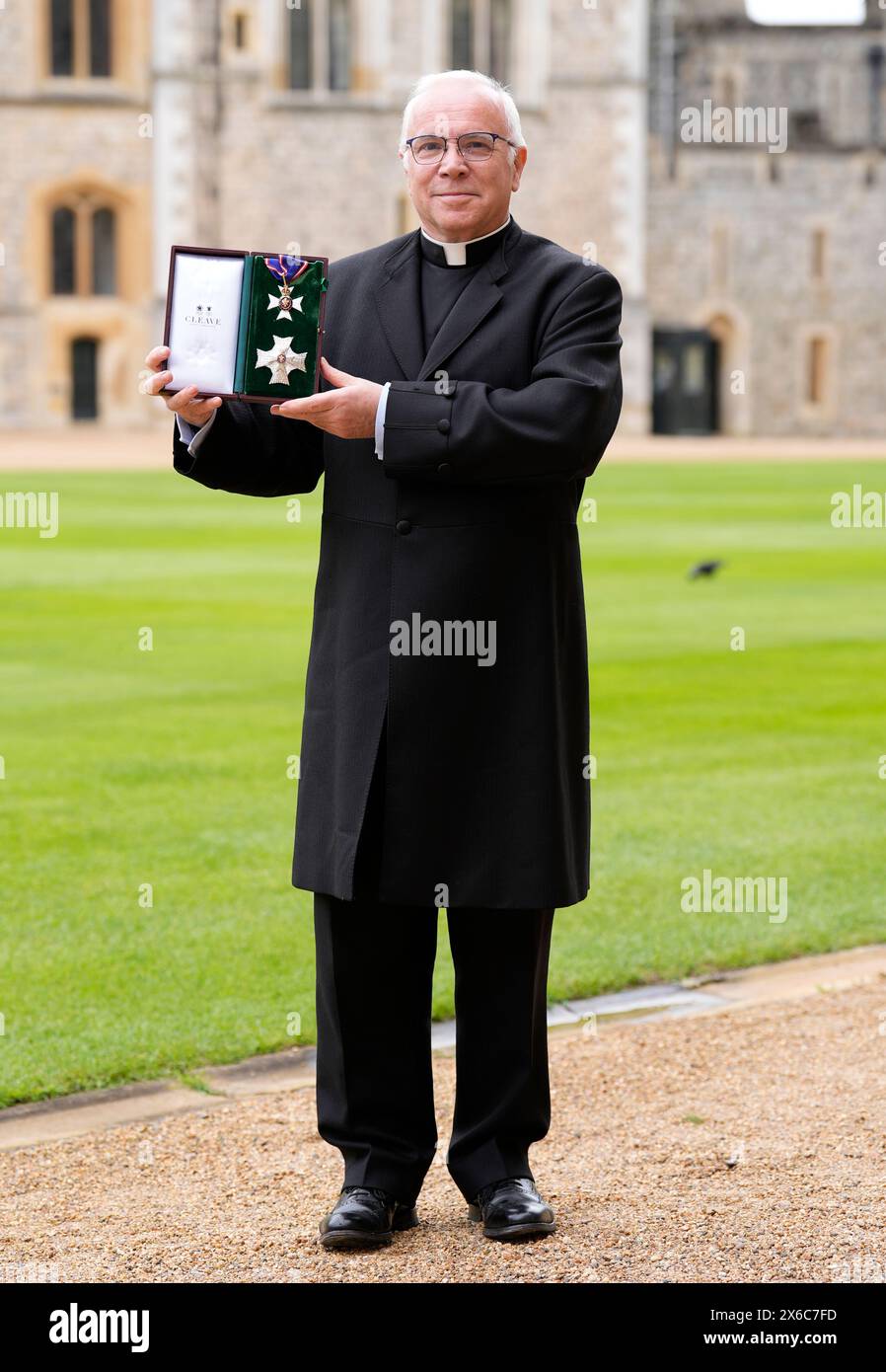Very Reverend Dr David Hoyle, Dean of Westminster Abbey, after being ...