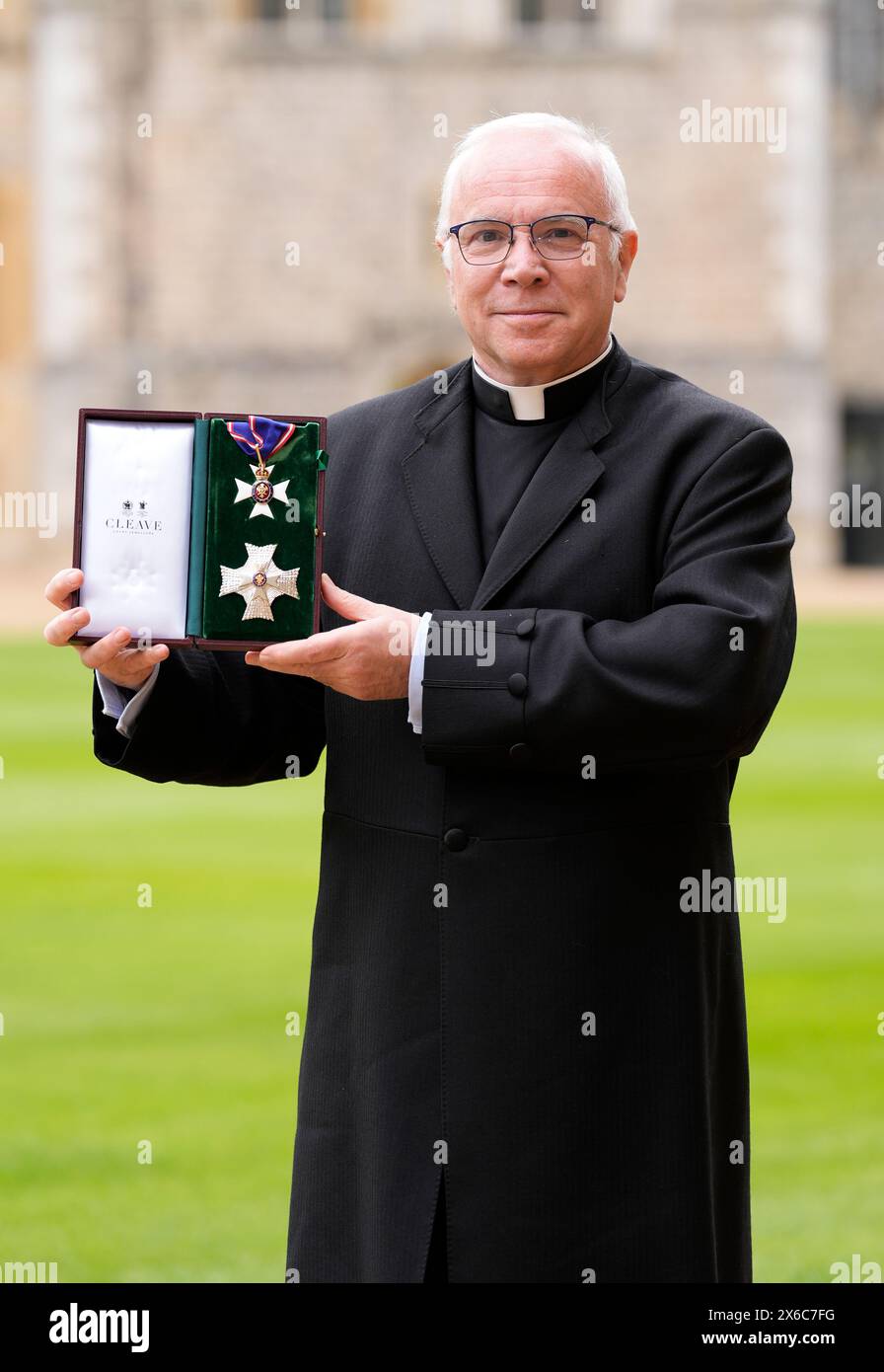 Very Reverend Dr David Hoyle, Dean of Westminster Abbey, after being ...