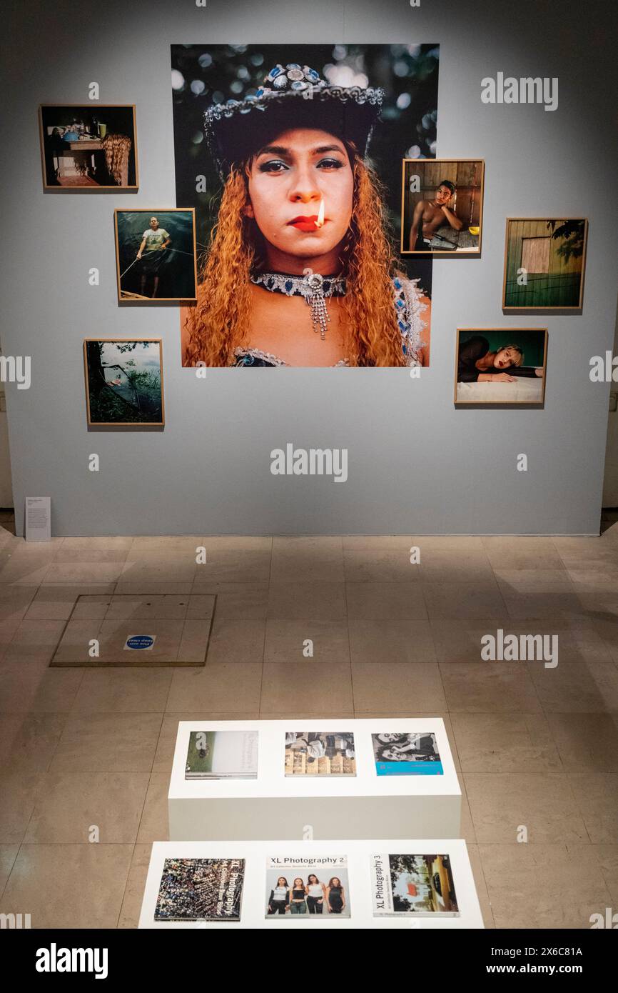 London, UK. 14 May 2024. Works in the 'Like A River', 2019-20, series ...