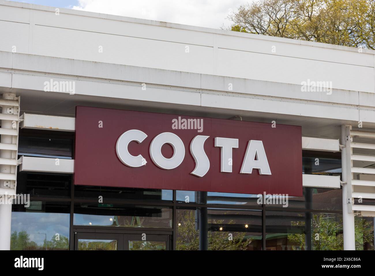 Costa logo hi-res stock photography and images - Alamy