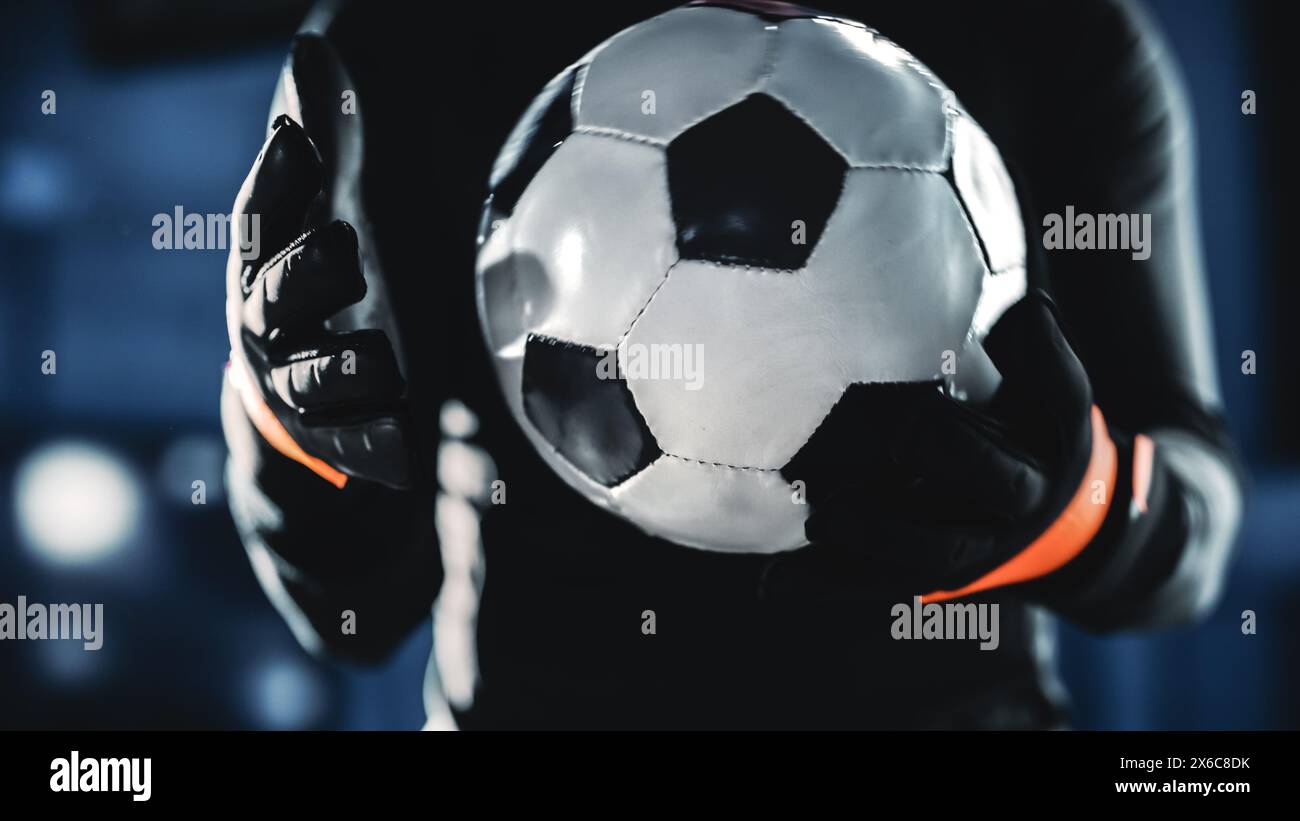 Confident goalkeeper hi-res stock photography and images - Alamy