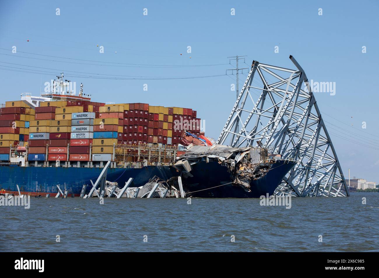 Baltimore key bridge response 2024 hi-res stock photography and images ...