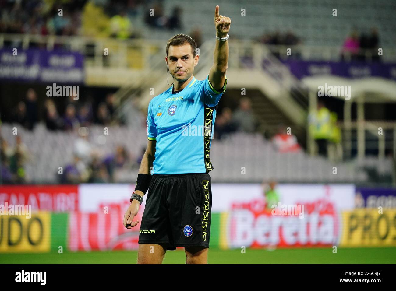 Luca Zufferli (Referee) during the Italian championship Serie A ...