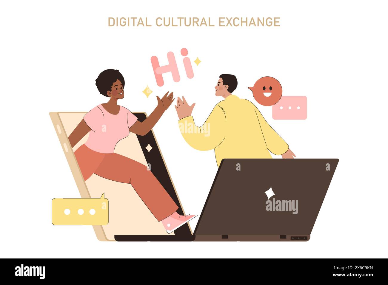 Cultural Tourism concept. A traveler explores traditional architecture ...