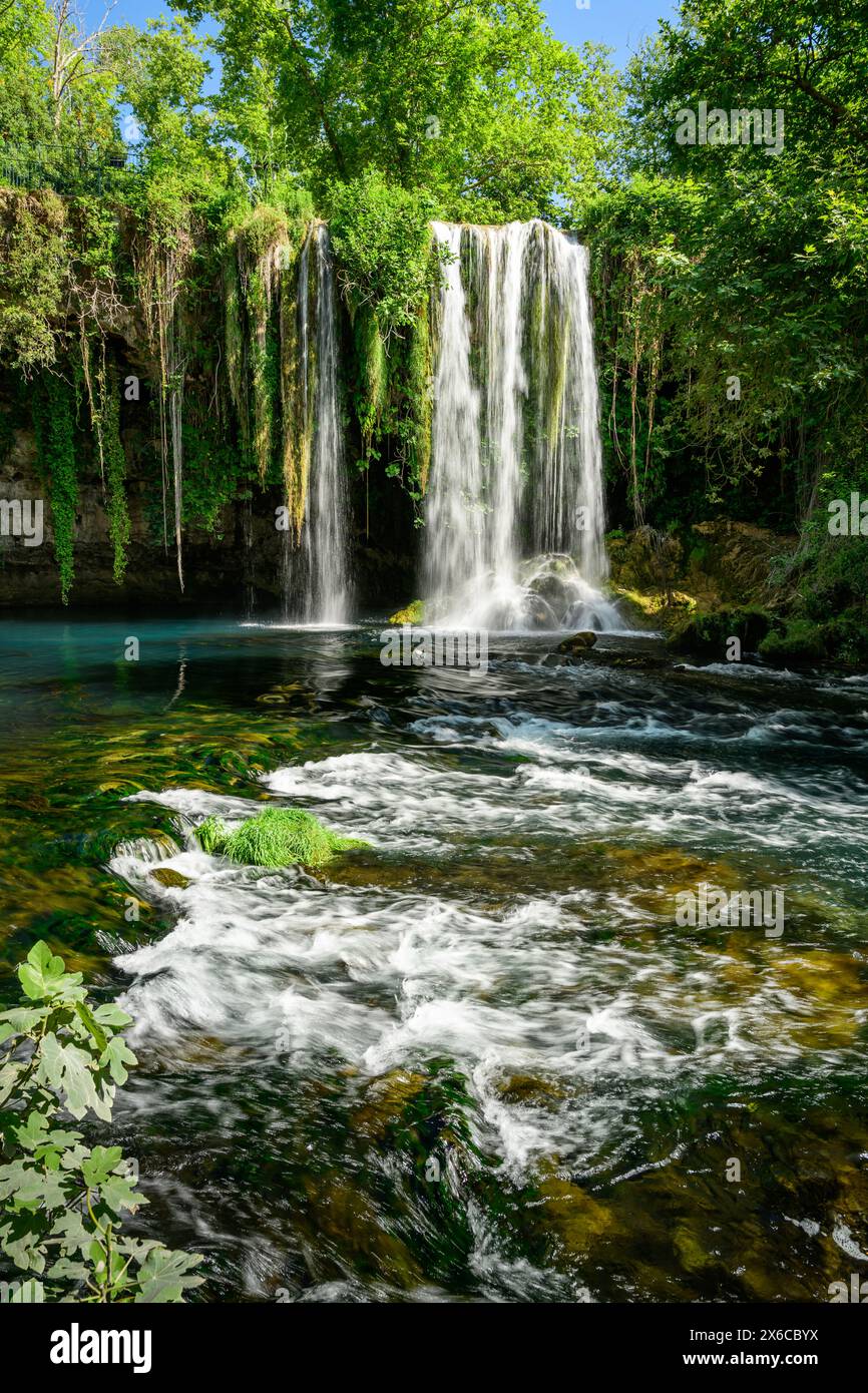 Beautiful long waterfall in hi-res stock photography and images - Alamy