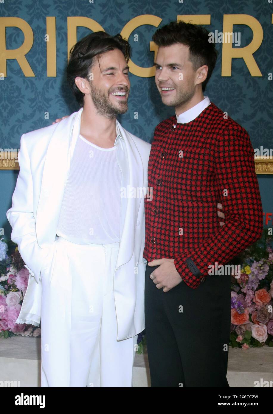 New York, NY, USA. 13th May, 2024. Jonathan Bailey and Luke Newton at ...
