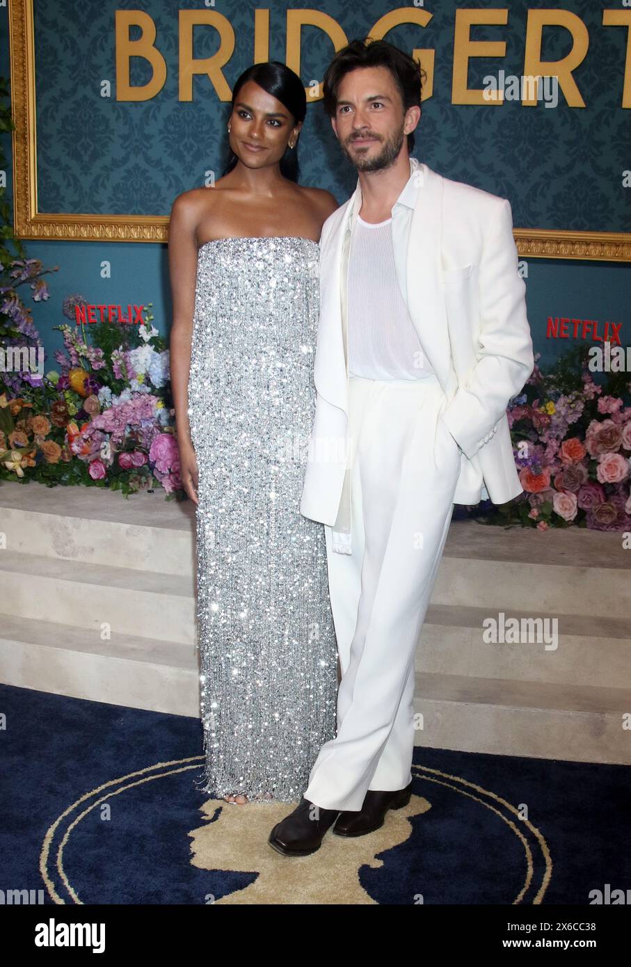 New York, NY, USA. 13th May, 2024. Simone Ashley and Jonathan Bailey at ...