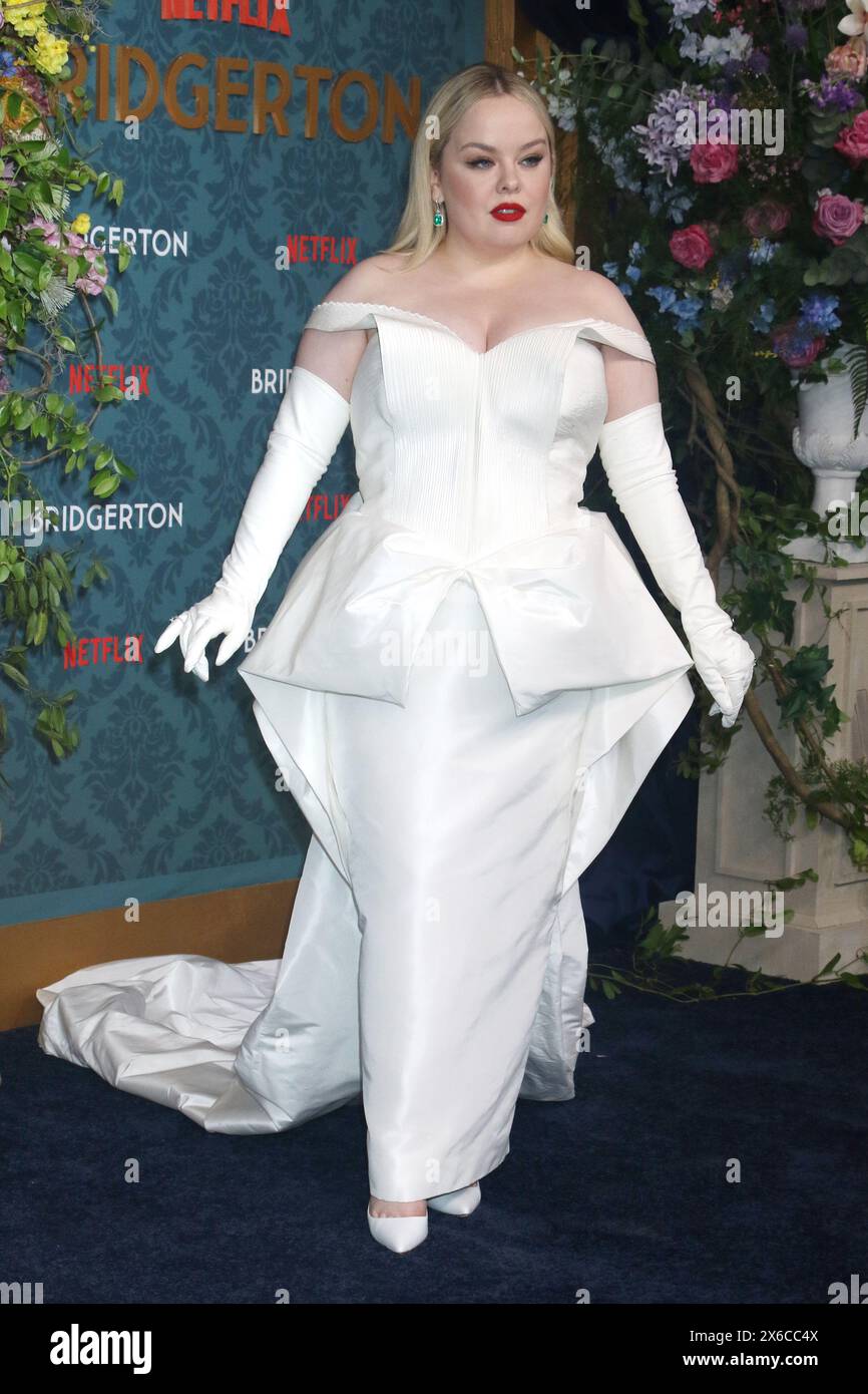 New York, NY, USA. 13th May, 2024. Nicola Coughlan at Netflix's Season ...