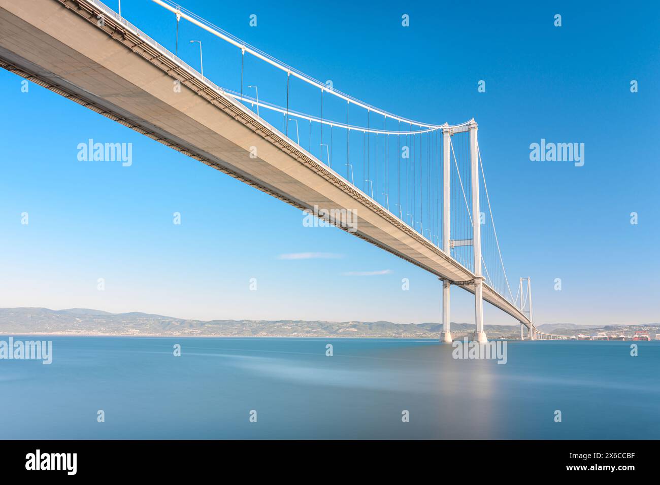 Osmangazi Bridge (Izmit Bay Bridge) located in Izmit, Kocaeli, Turkey ...