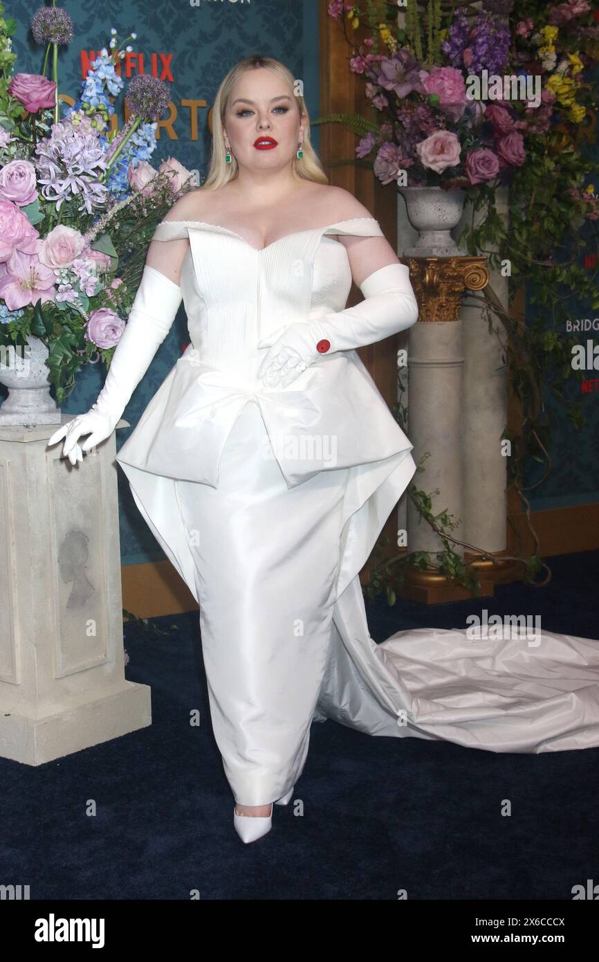 New York, NY, USA. 13th May, 2024. Nicola Coughlan at Netflix's Season ...