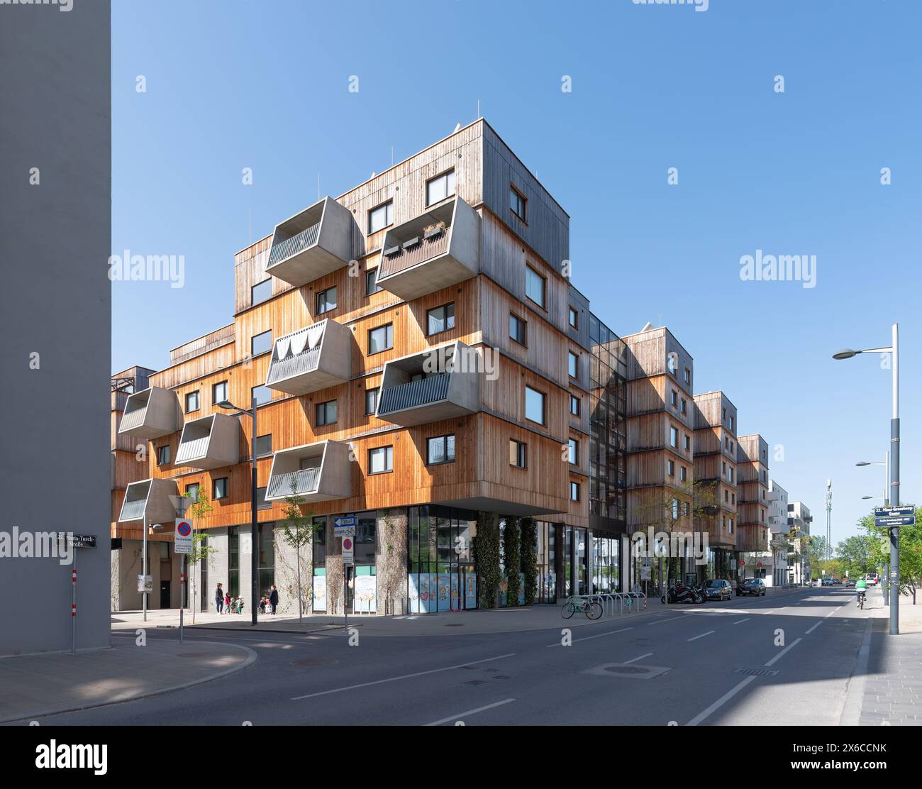 Vienna, Austria - ASP Timber Construction Aspern by Querkraft ...