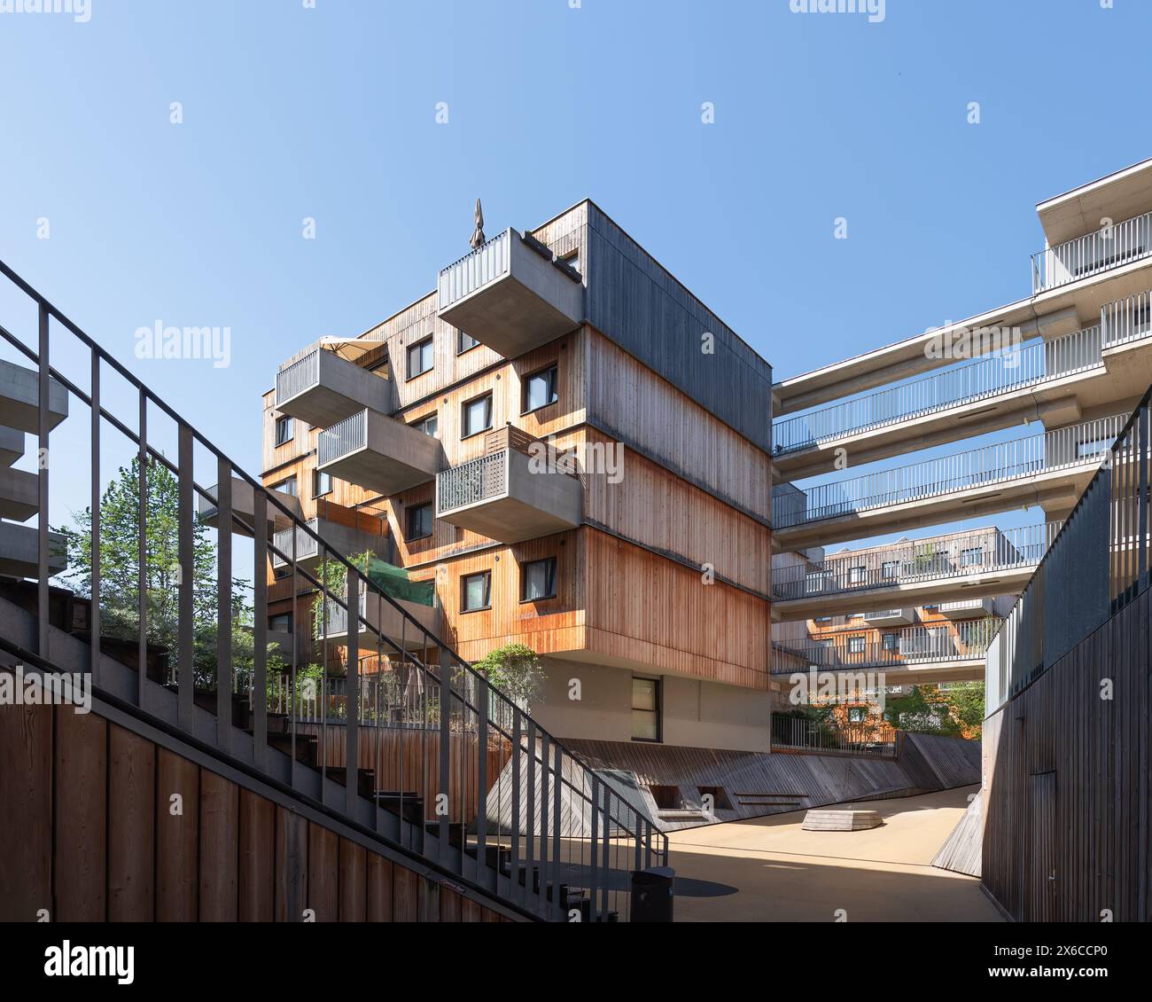 Vienna, Austria - ASP Timber Construction Aspern by Querkraft ...