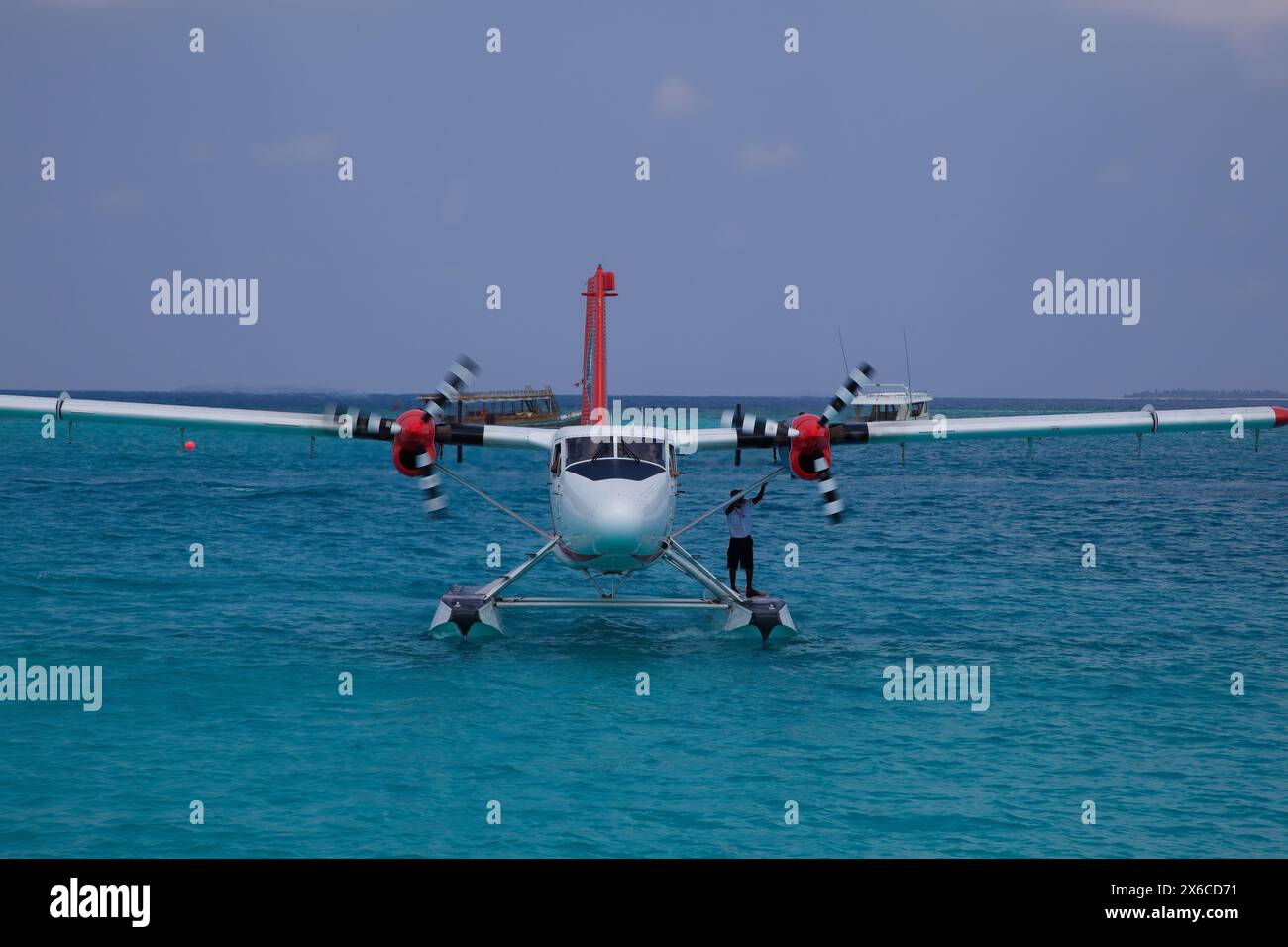 Maldivian sea plane maldives hi-res stock photography and images - Alamy