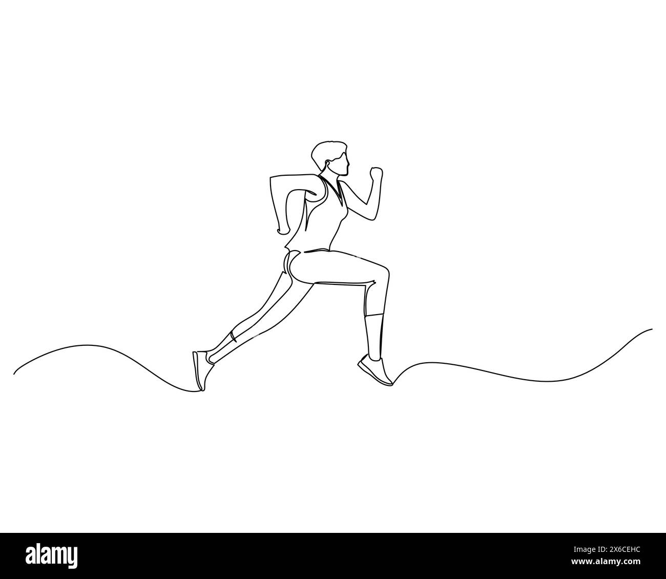 Hill runners Stock Vector Images - Alamy