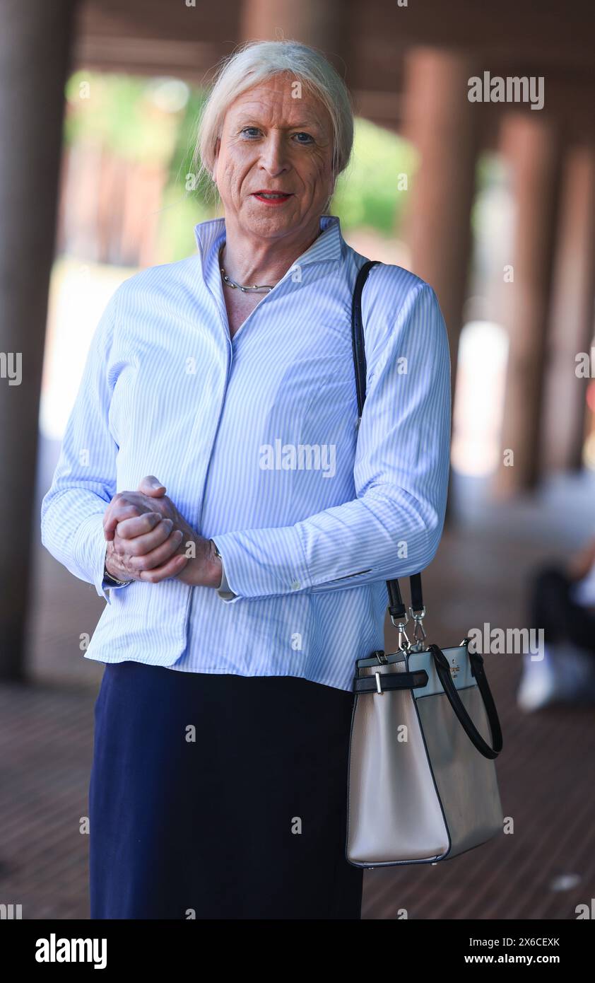 Cologne, Germany. 14th May, 2024. Georgine Kellermann, author of the ...