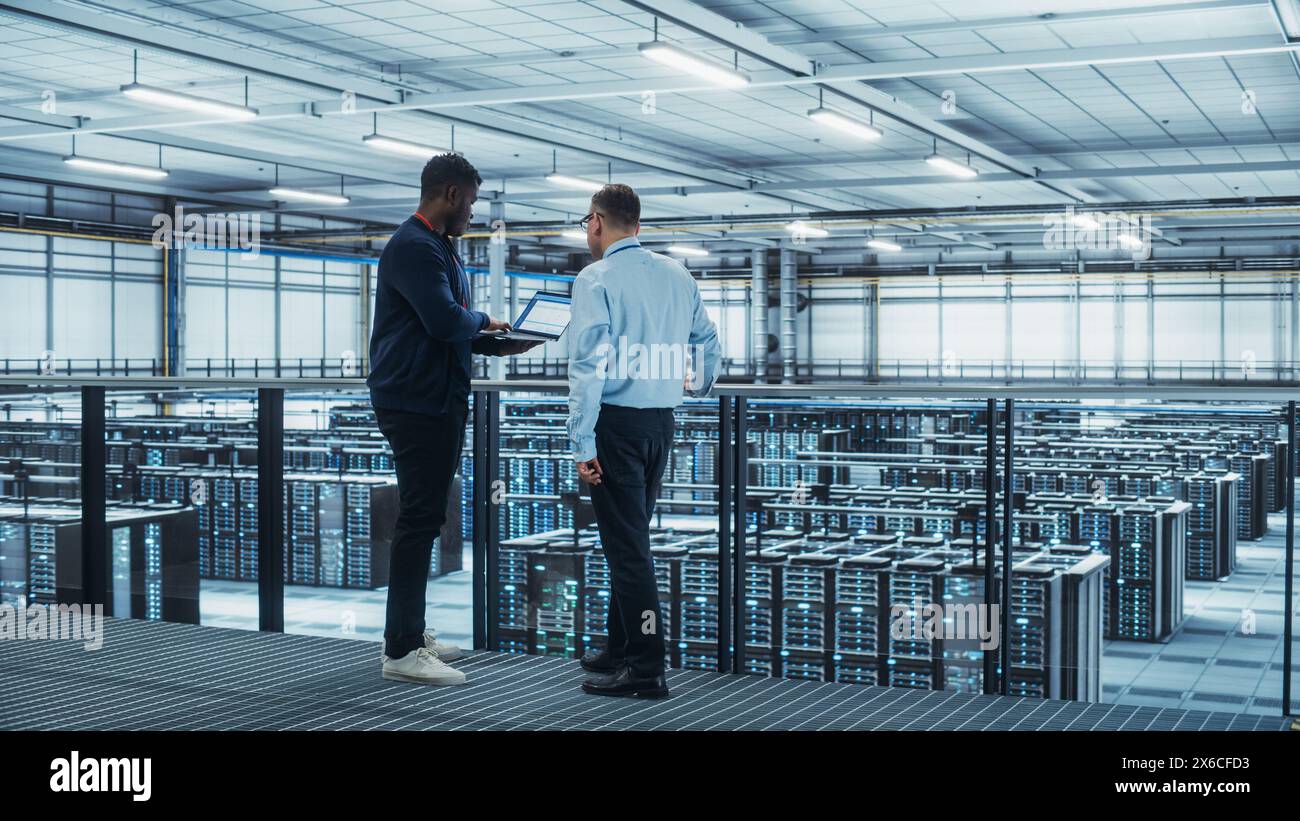African american caucasian data center hi-res stock photography and ...