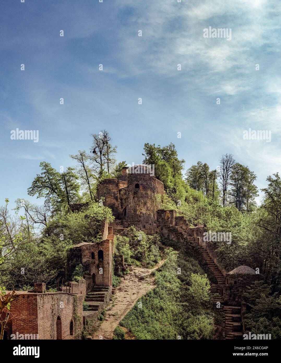 Fantasy castle render hi-res stock photography and images - Alamy